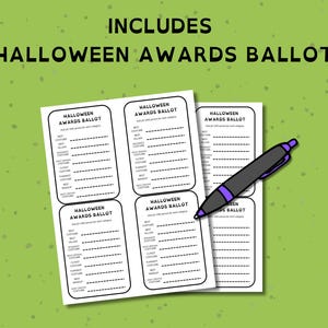 Halloween Costume Award Certificate, Costume Awards, Printable ...