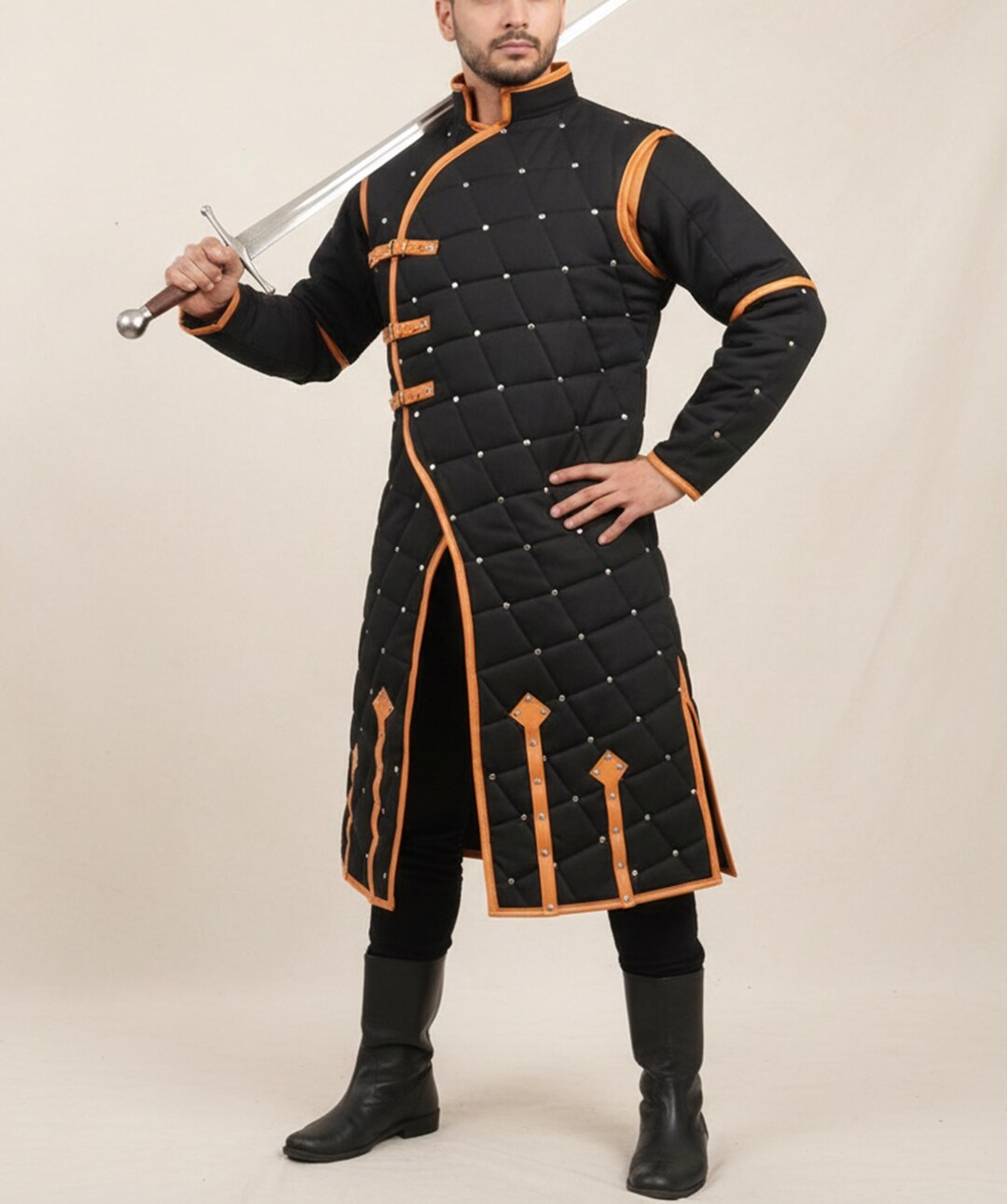 Medieval Quilted Gambesn Armor for LARP, SCA, Renaissance Faire ...