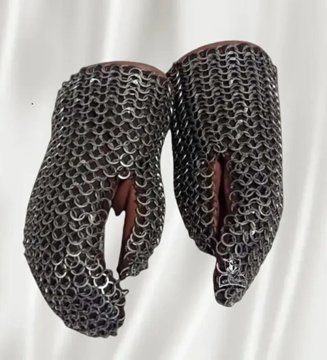 Chainmail Gloves: 9mm Riveted Mild Steel - LARP Reenactment - Etsy