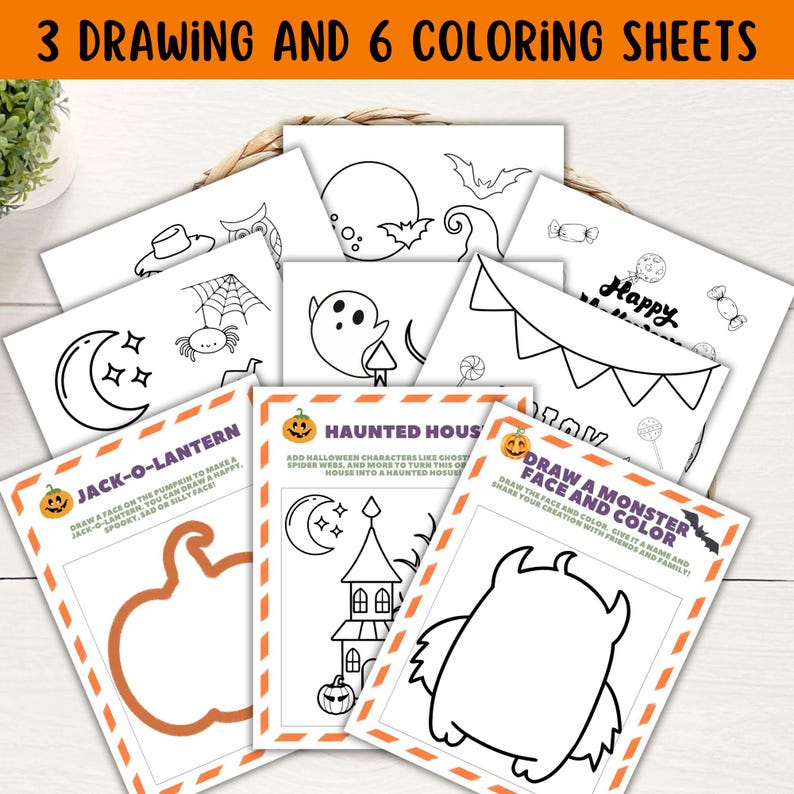 Halloween Game Bundle Printable Halloween Party Games & Activities for ...