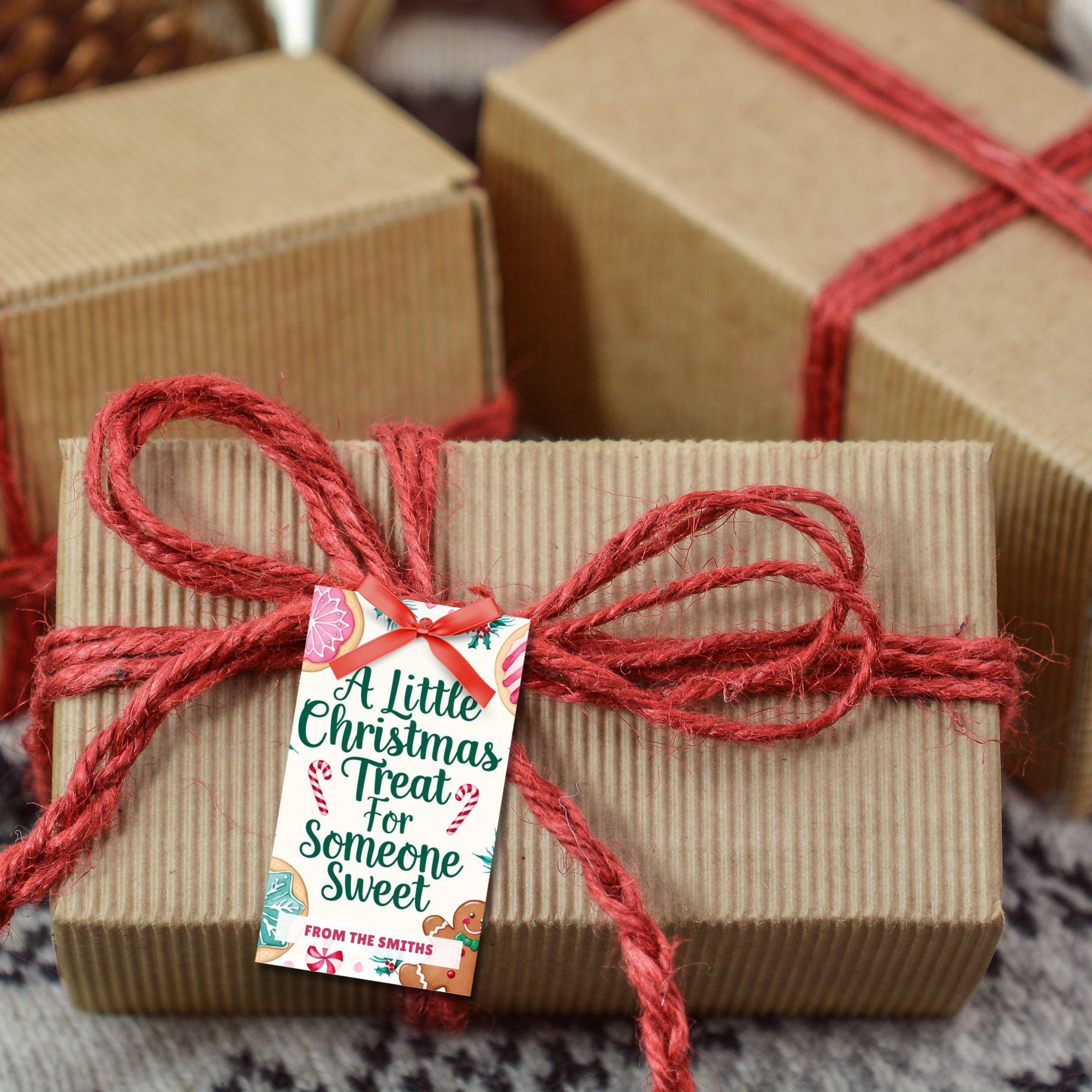 Christmas Gift Tags Printable A Little Christmas Treat for Someone ...