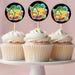Dancing Fruit Cupcake Toppers Printable & Editable Party Decor | Neon ...