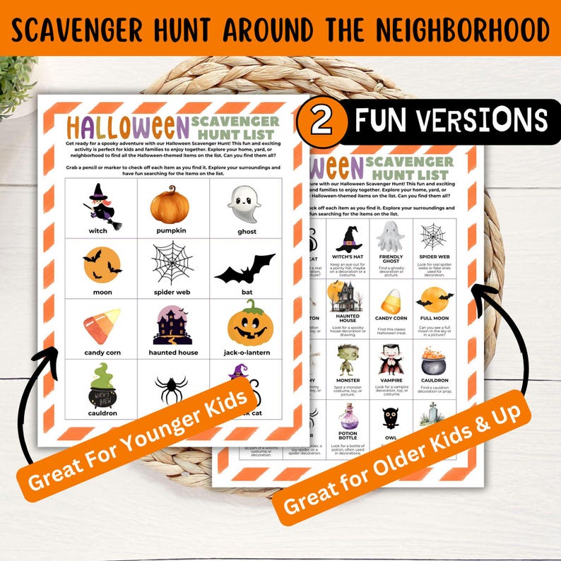 Halloween Game Bundle Printable Halloween Party Games & Activities for ...