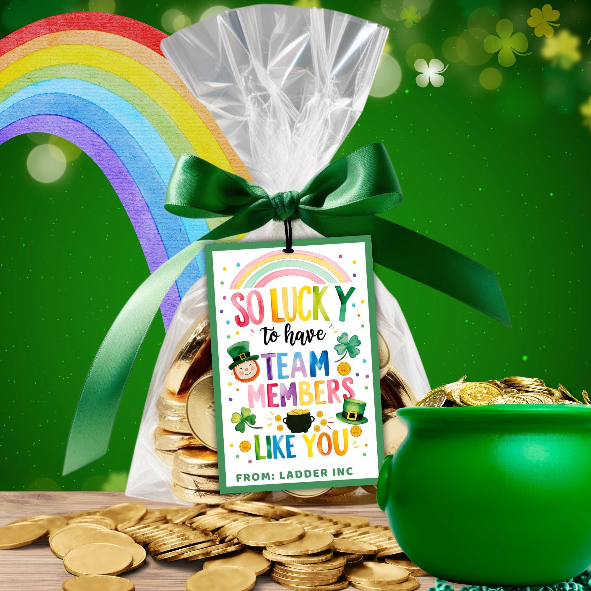 St. Patrick’s Day Employee Appreciation Tag Lucky to Have Team Members ...