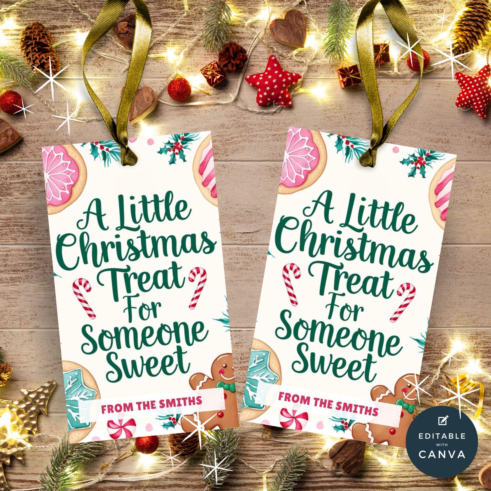 Christmas Gift Tags Printable - A Little Christmas Treat for Someone ...