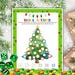 Roll A Tree Christmas Game Printable Christmas Party Game for Family ...