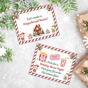 Printable Elf Notes for Kids - 36 Fun Festive Message Christmas Cards ...