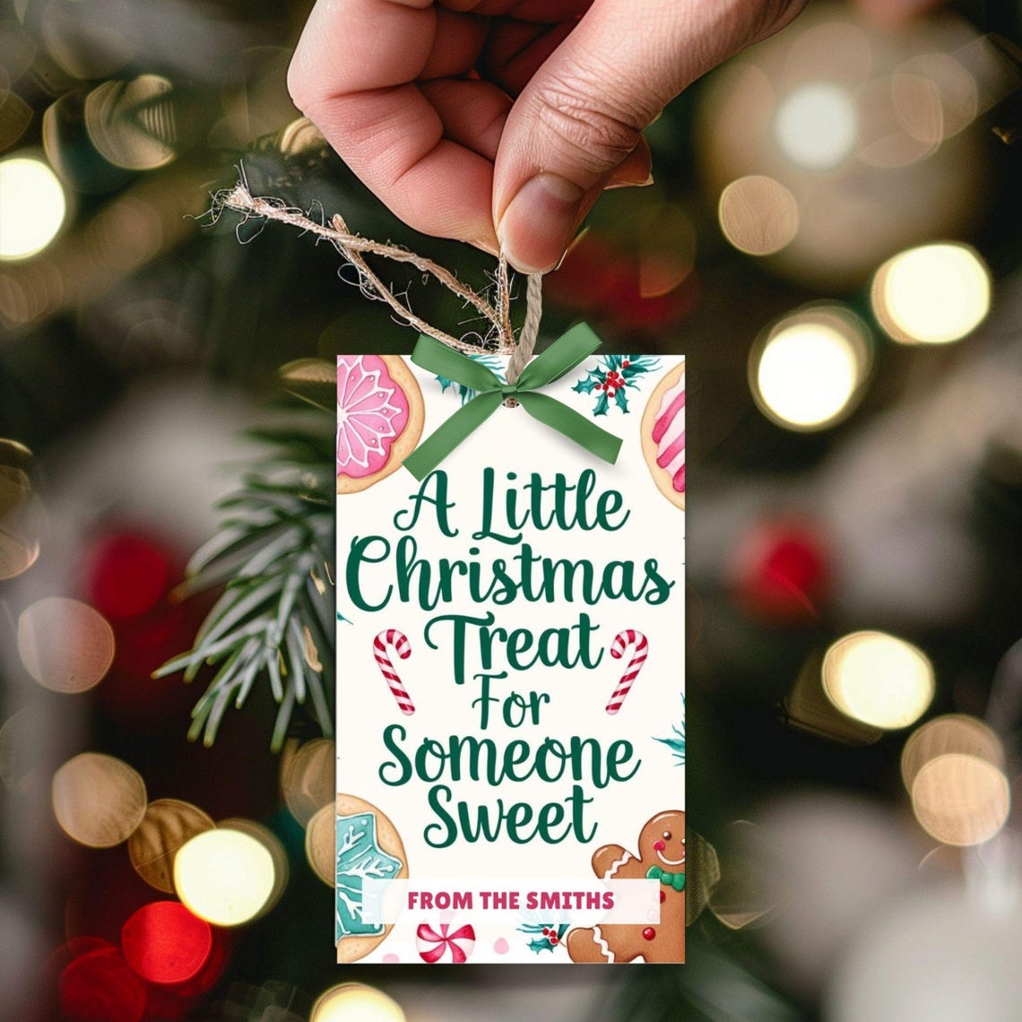 Christmas Gift Tags Printable A Little Christmas Treat for Someone ...