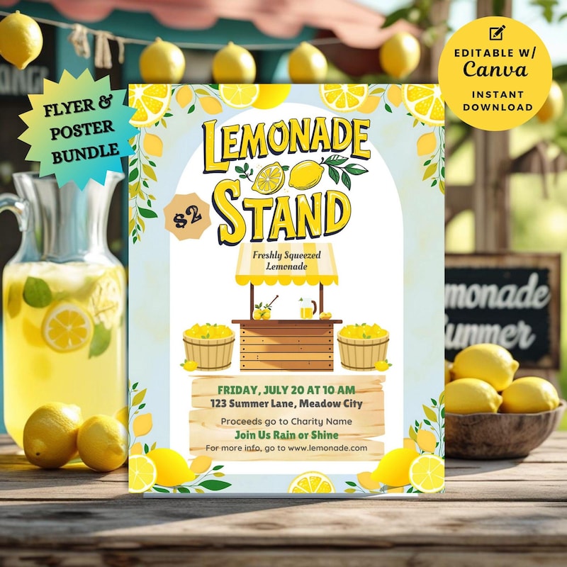 Lemonade Stand - Etsy