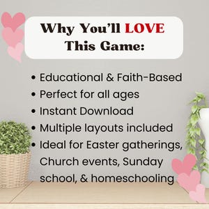Easter Bible Verse Matching Game Printable Christian Family & Sunday ...