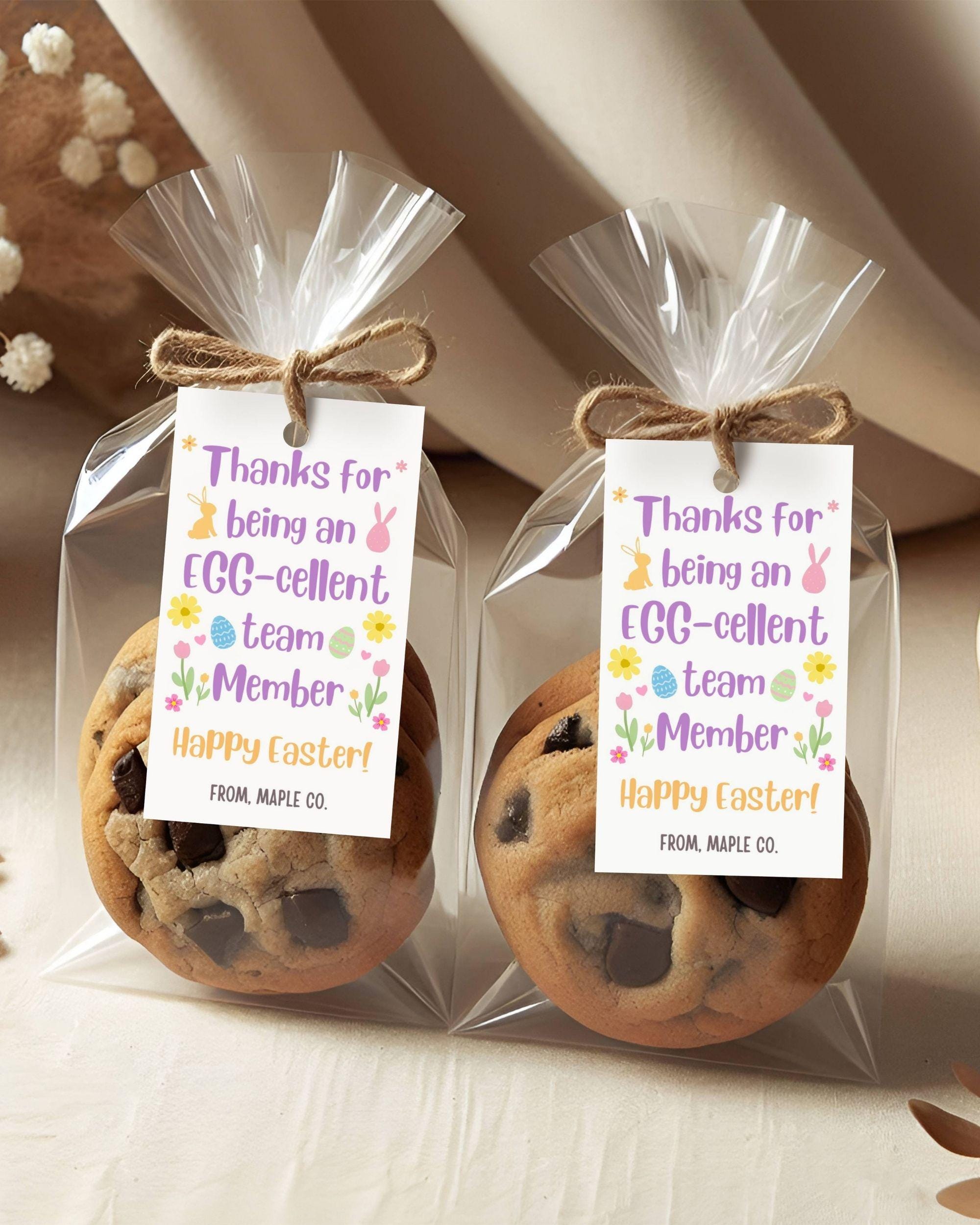 Easter Employee Appreciation Gift Tag Thanks for Being an Egg-cellent ...
