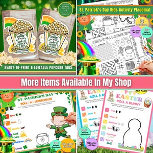 Roll a Rainbow Dice Game Printable Fun St Patricks Day Color Math Game ...