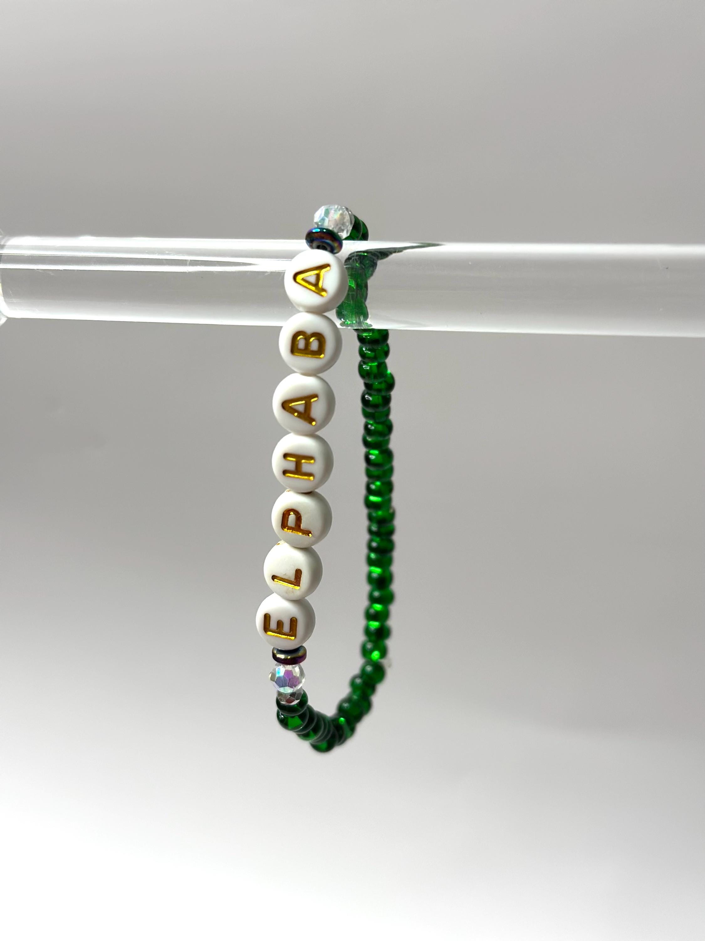Wicked Friendship Bracelet Set, Wicked Elphaba Glinda Beaded Bracelets ...
