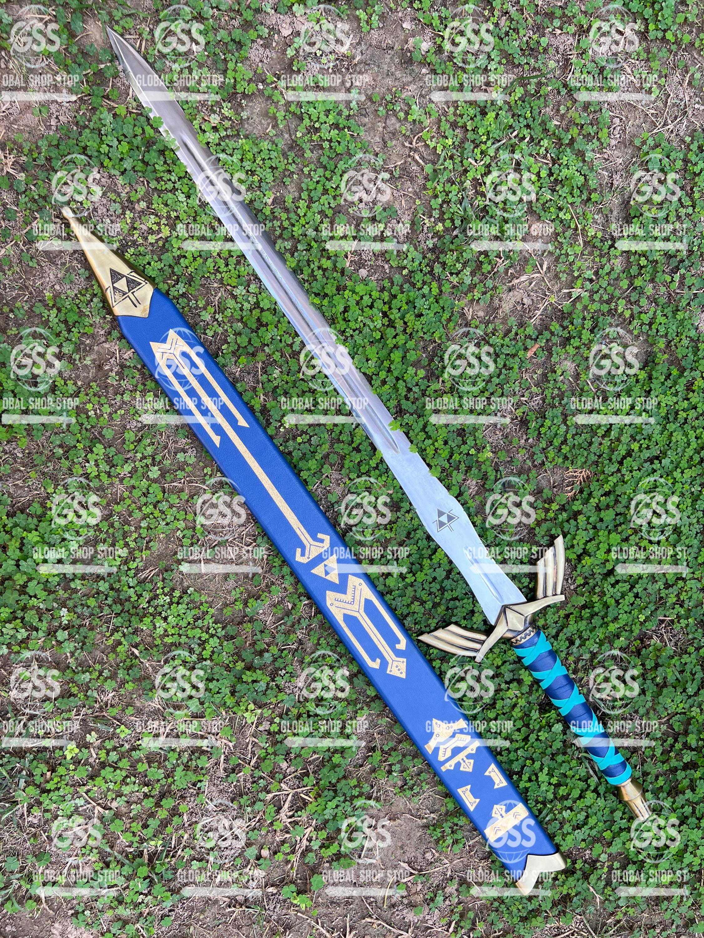 ZELDA Hand Forged Viking Master Sword - Link's Sword -handmade Sword ...