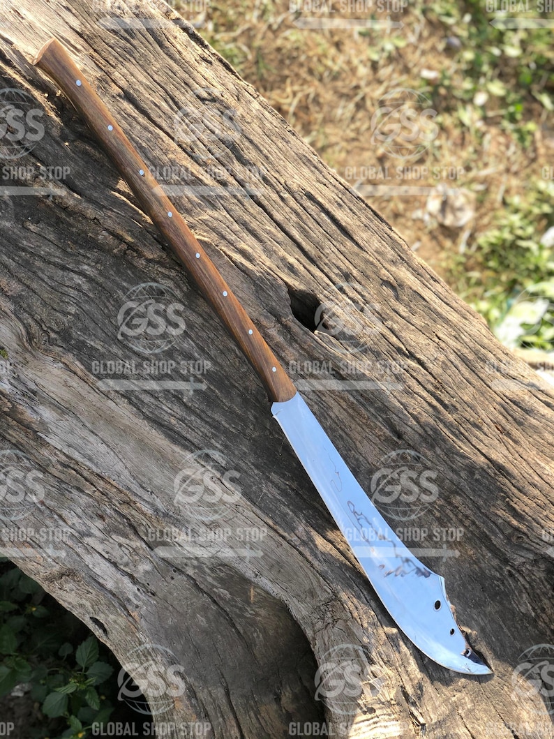 DAO MACHETE / Large Jungle Machete Knife / Long Handle Knife/ Stainless ...