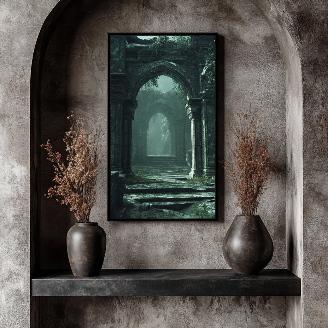The Ruins of the Unknown Print | Digital Download Wall Art for Home ...
