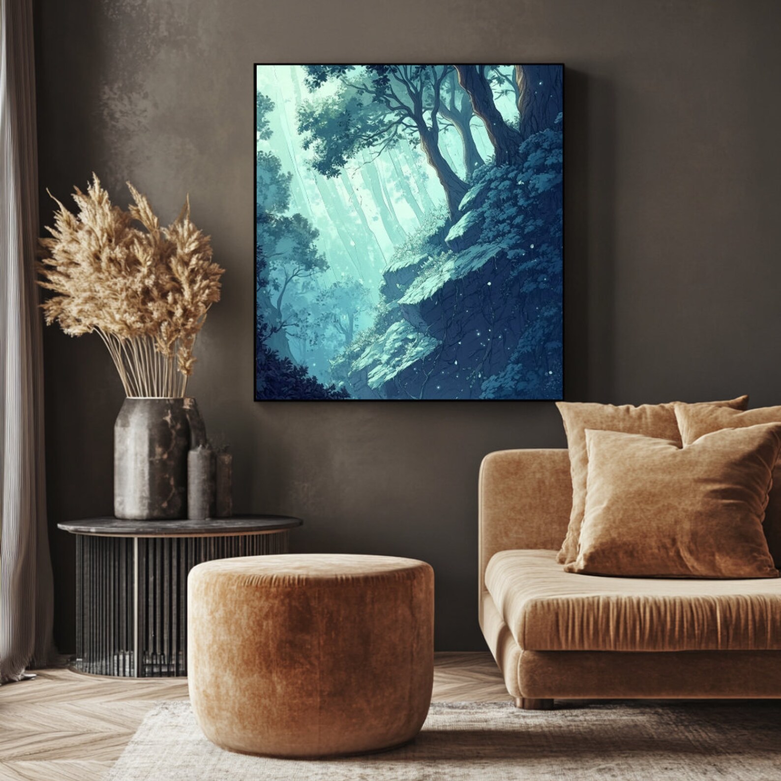 Spirit Forrest Print | Digital Download Wall Art for Home Decor - Etsy