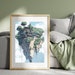 Floating Island Print | Digital Download Wall Art for Home Decor - Etsy