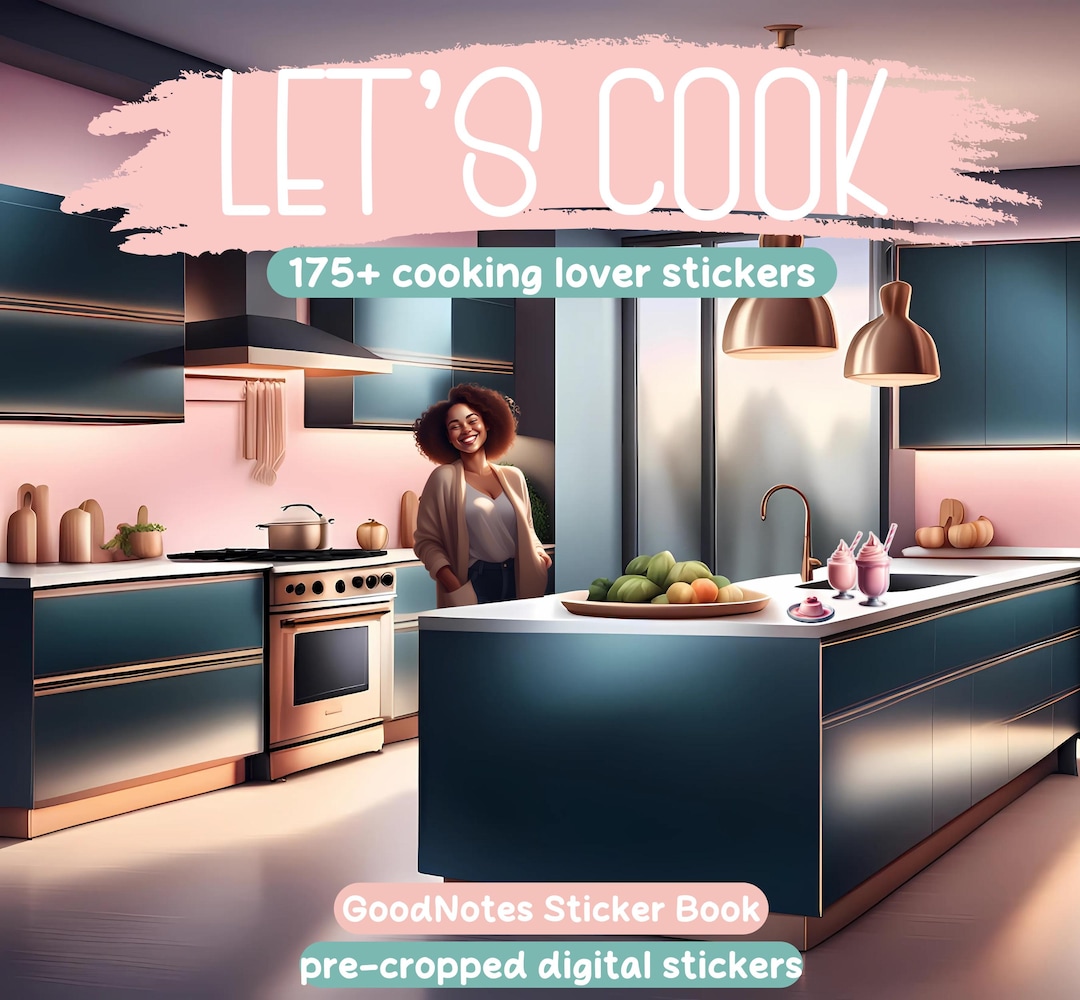 Cooking Clipart Bundle | Meal Planning Digital Stickers | Goodnotes ...