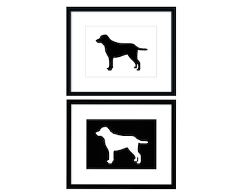 Black Lab Printable - Etsy