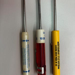 Vintage Advertising Pocket Screwdrivers - Etsy