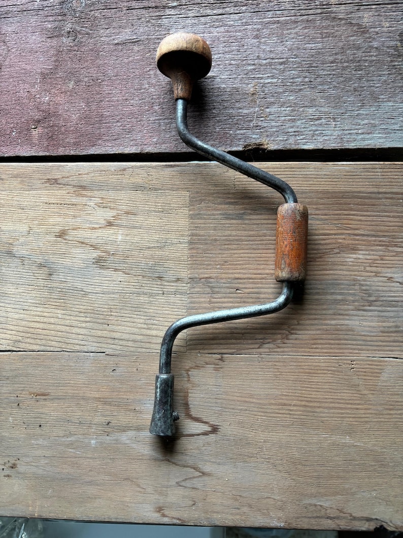 Vintage Hand Drill - for Your Woodworking Collection. - Etsy