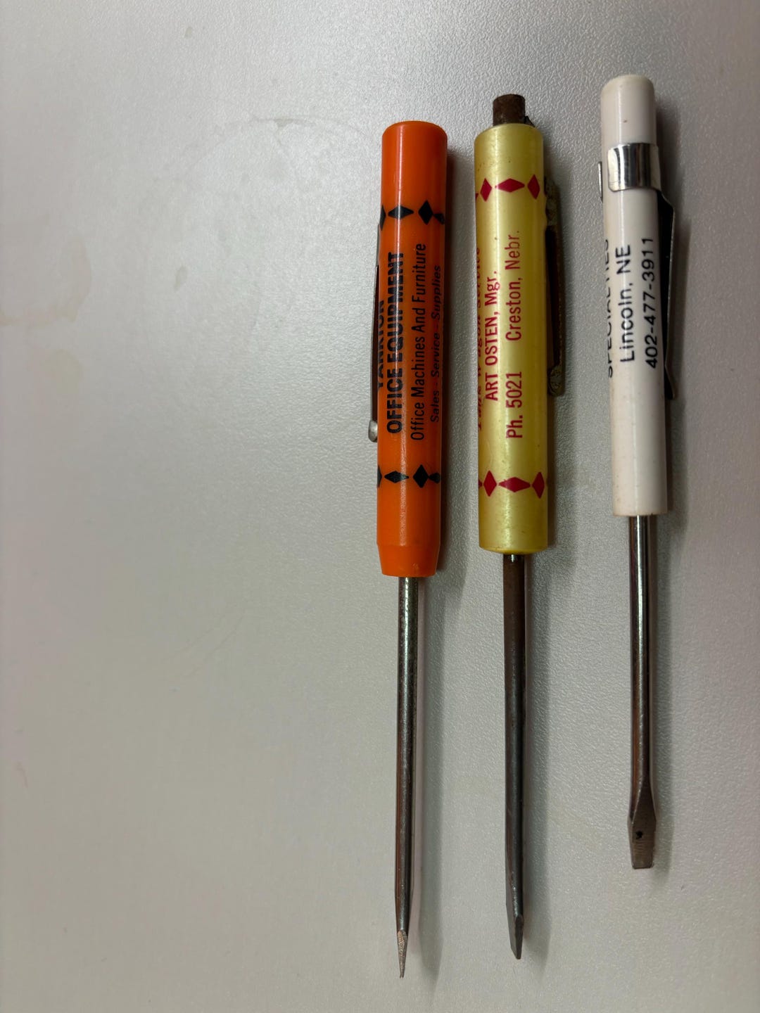 Vintage Advertising Pocket Screwdrivers - Etsy