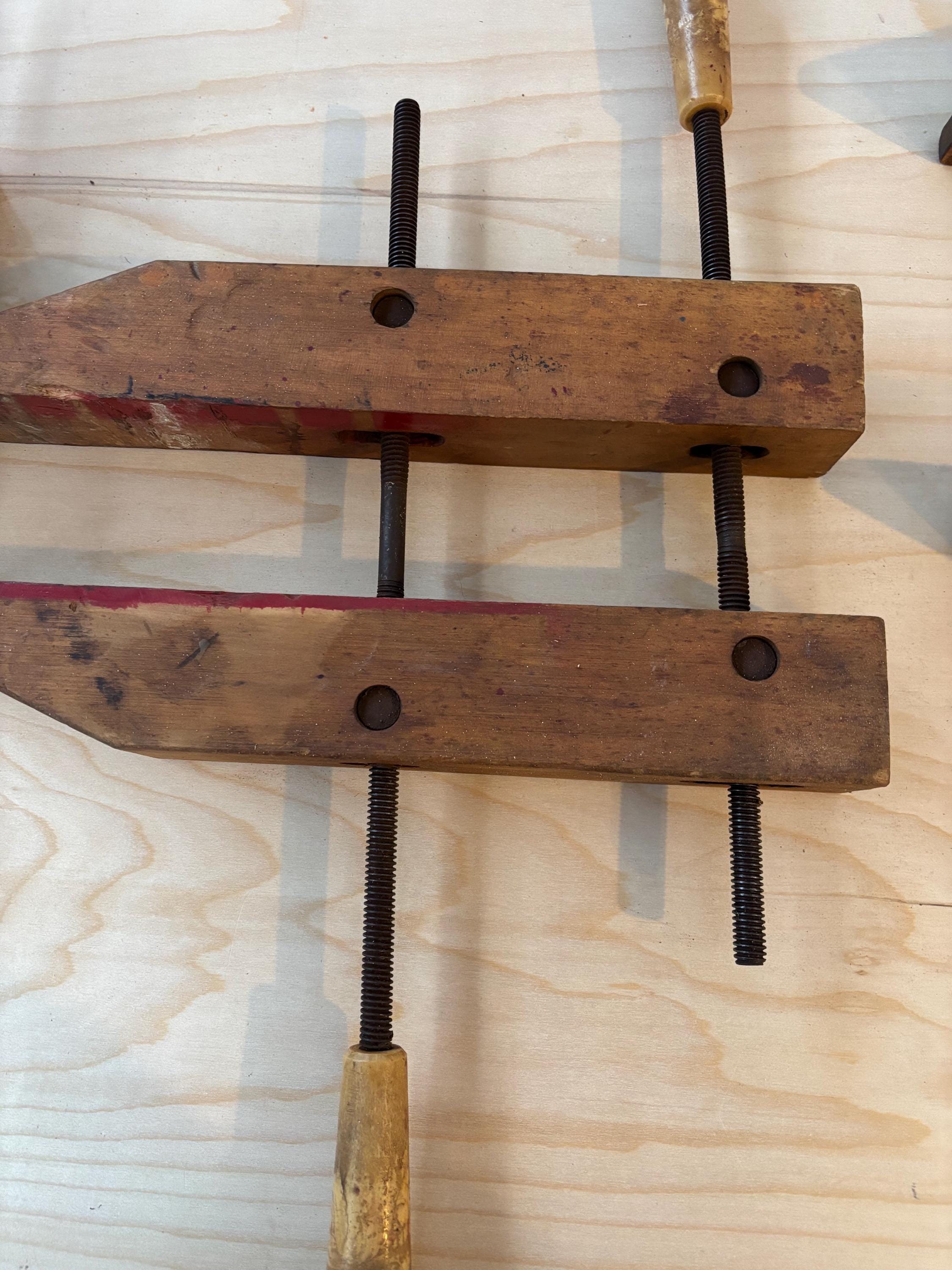 Vintage Woodworking Clamps - Jorgensen, Made in USA - Etsy
