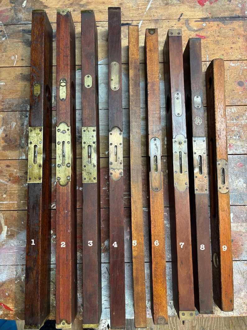 Vintage Wood Levels - Etsy