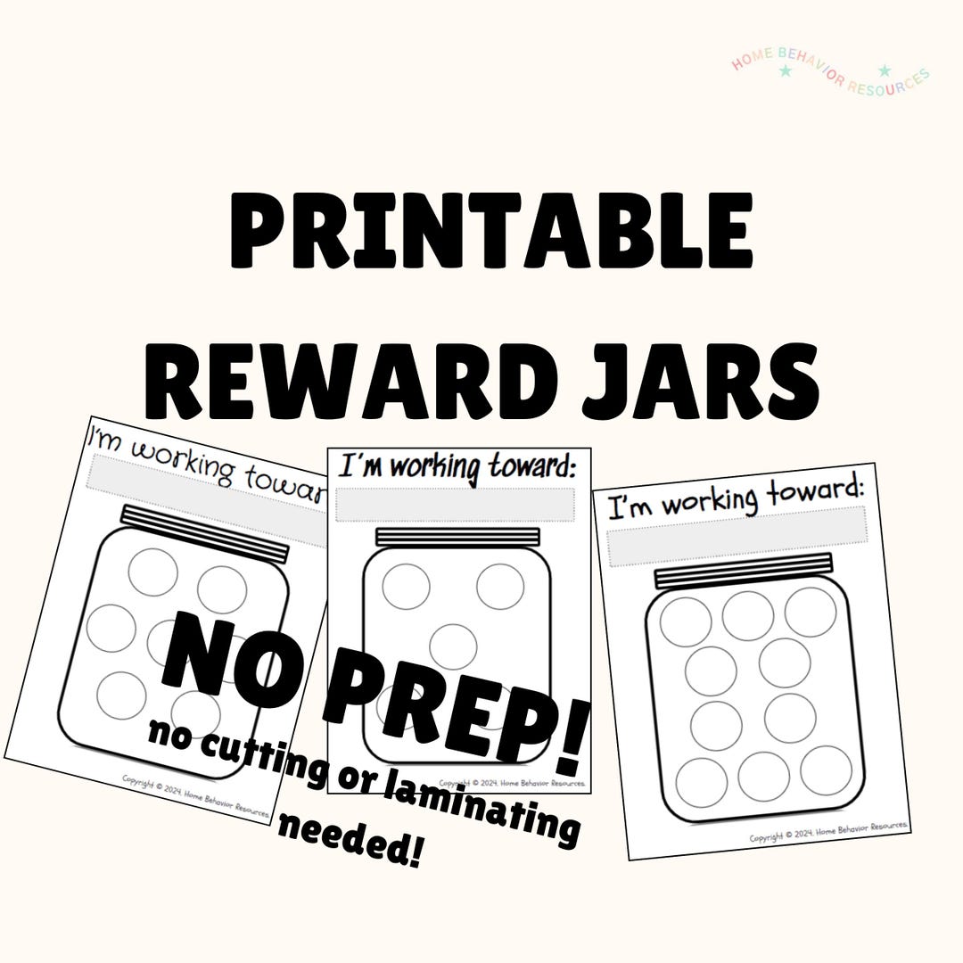NO PREP Reward Jar - Etsy
