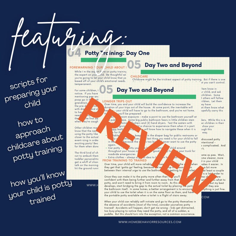 Potty Training Handbook: Ultimate Guide for Parents (PDF Download) - Etsy