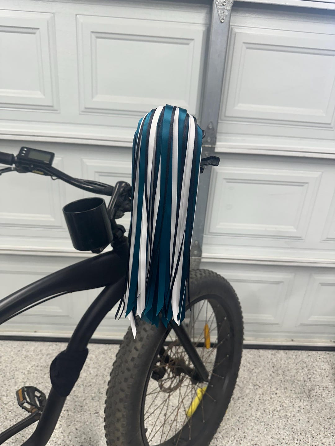 Philadelphia Eagles Inspired Bike Tassels, Bike Streamers, Handlebar ...
