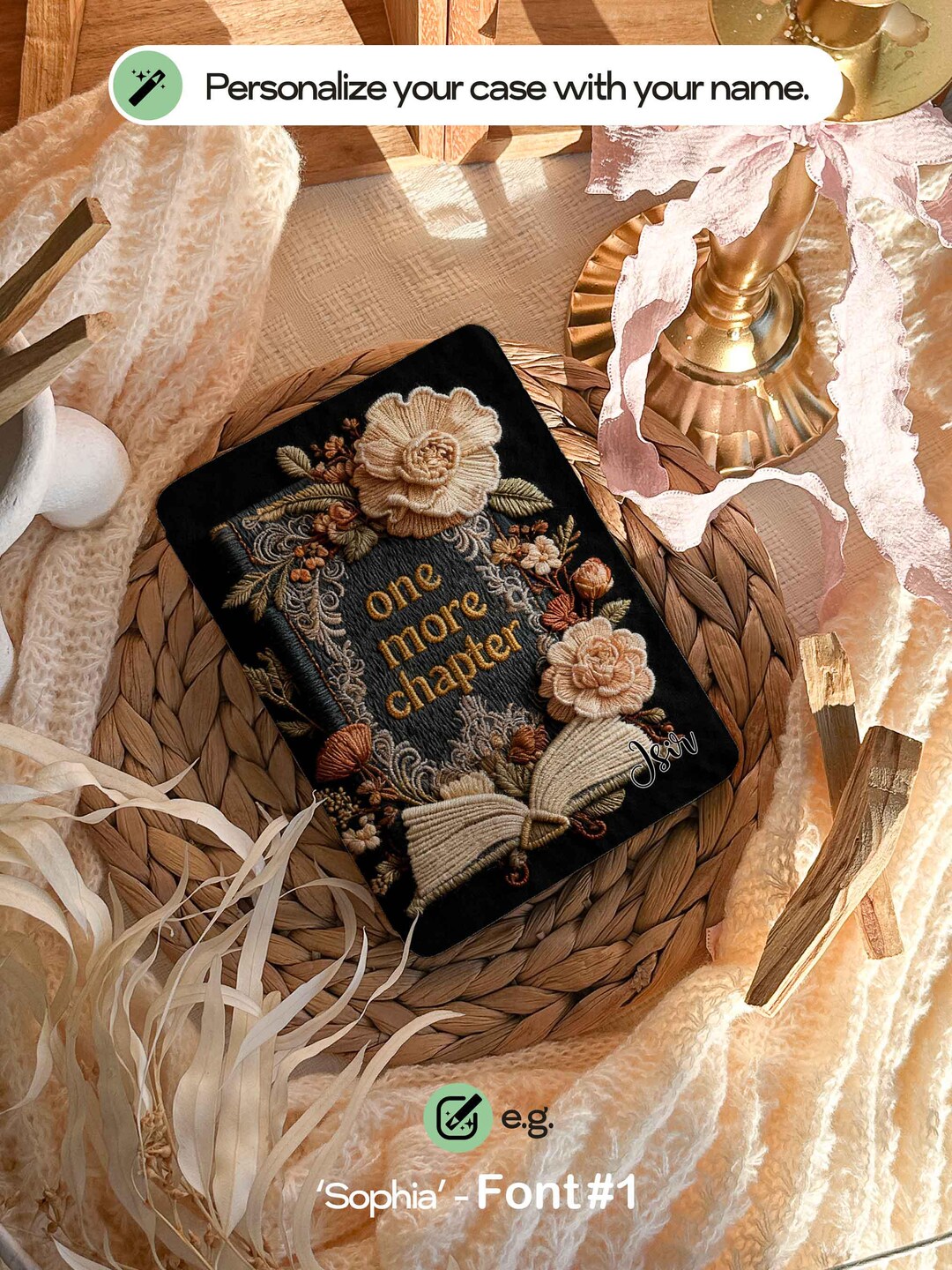 One More Chapter Cover All New Kindle 11th Gen 2024 Case, Kindle Case ...