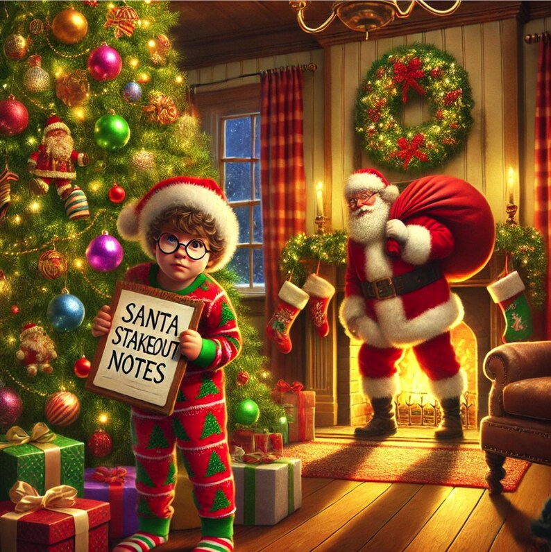 Christmas Santa Mad Libs Activity for Kids Printable Holiday Game 2 ...