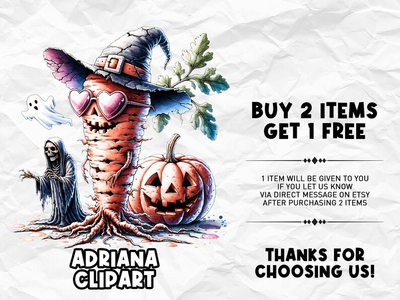 Ghost Carrot Clipart, Cute Halloween Carrot PNG, Vegetable ...