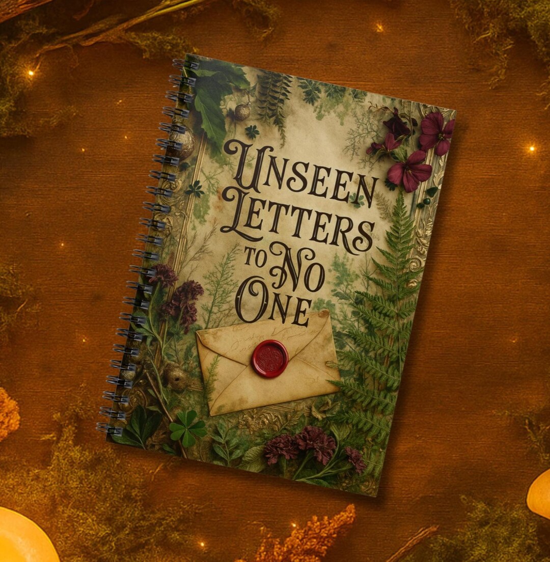 Unseen Letters to No One Witch Journal, Spell Letter Book, Moon Ritual ...