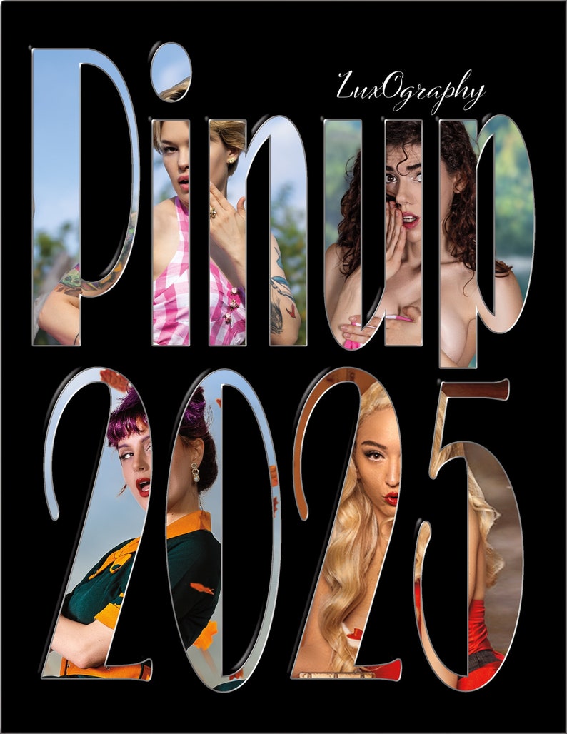 2025 Pinup Calendar - Etsy