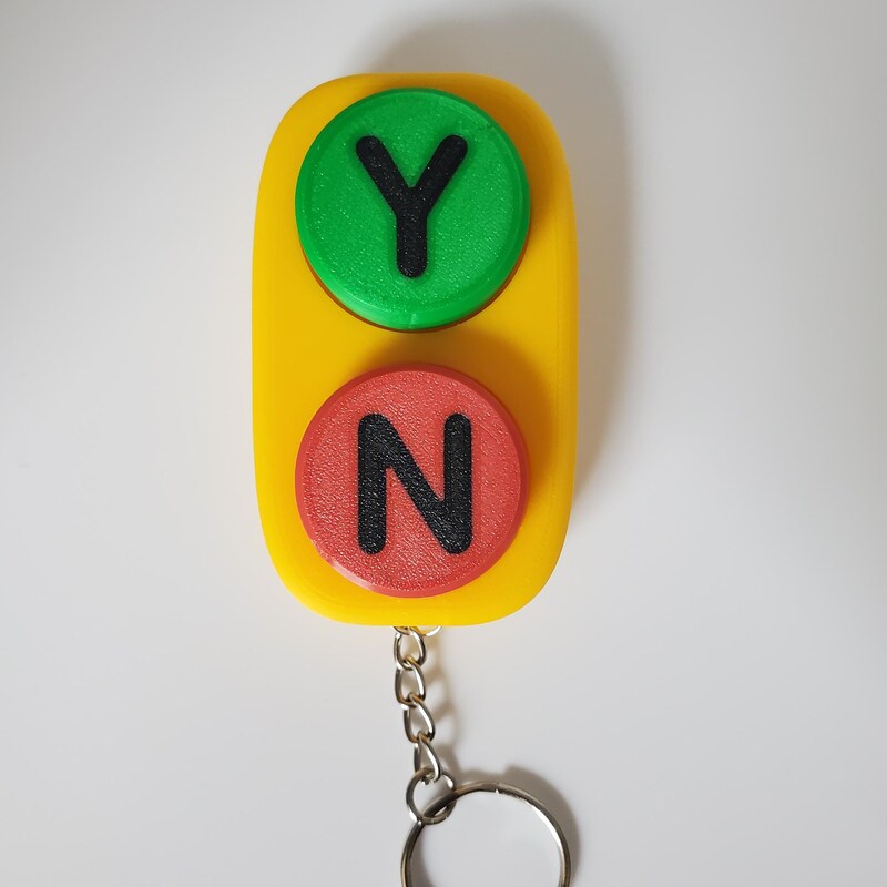 Bluey Yes No Button - Etsy