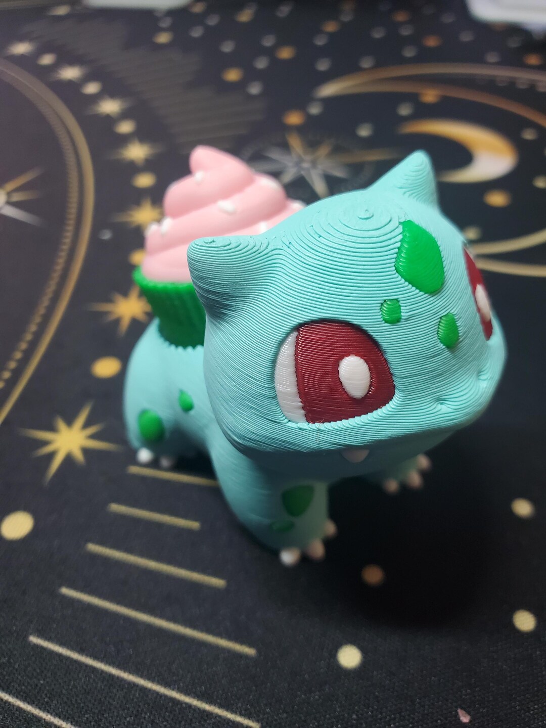 Cupcake Bulbasaur Fidget Clicker; Birthday Celebration Sweet Treat ...