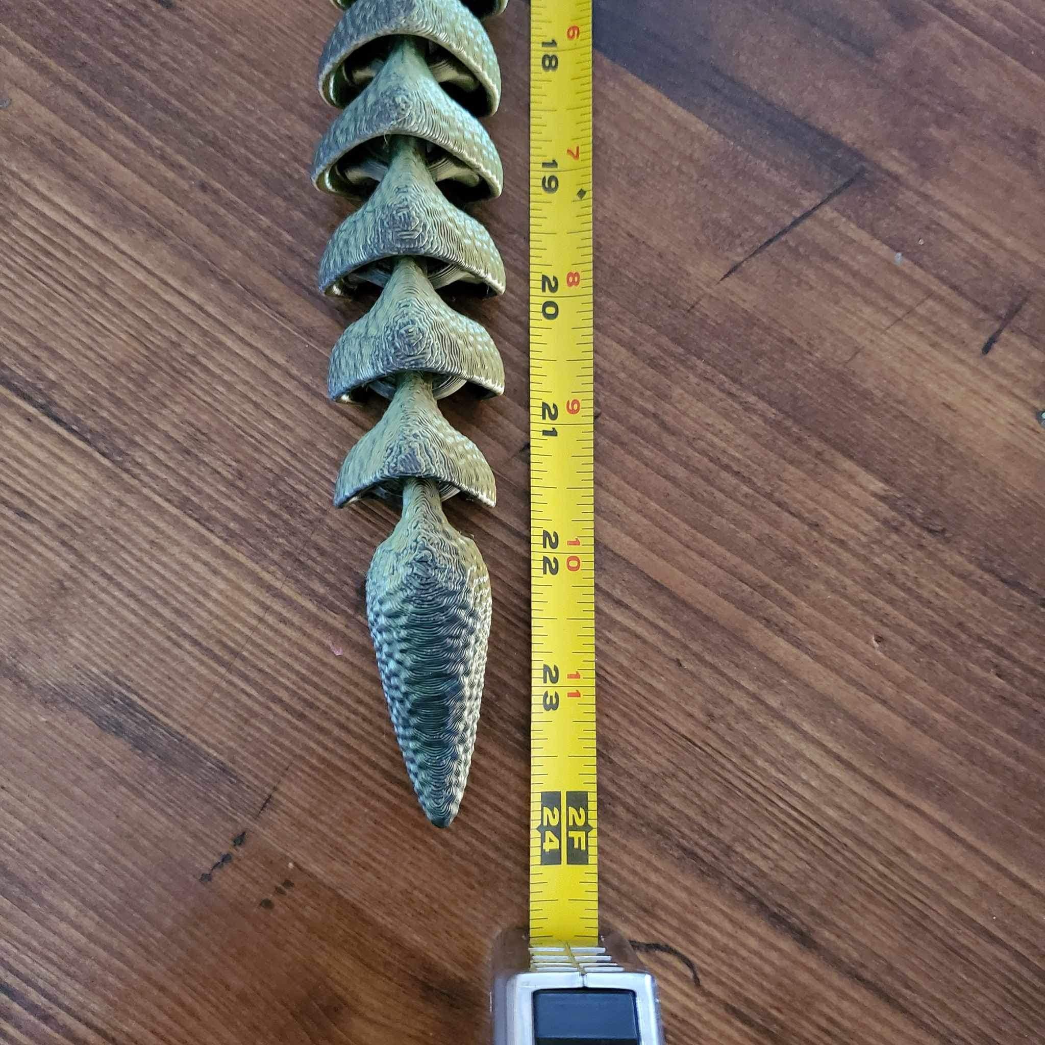 Articulated Ball Python 3d Printed Pet Snake 24 Inches 2feet - Etsy