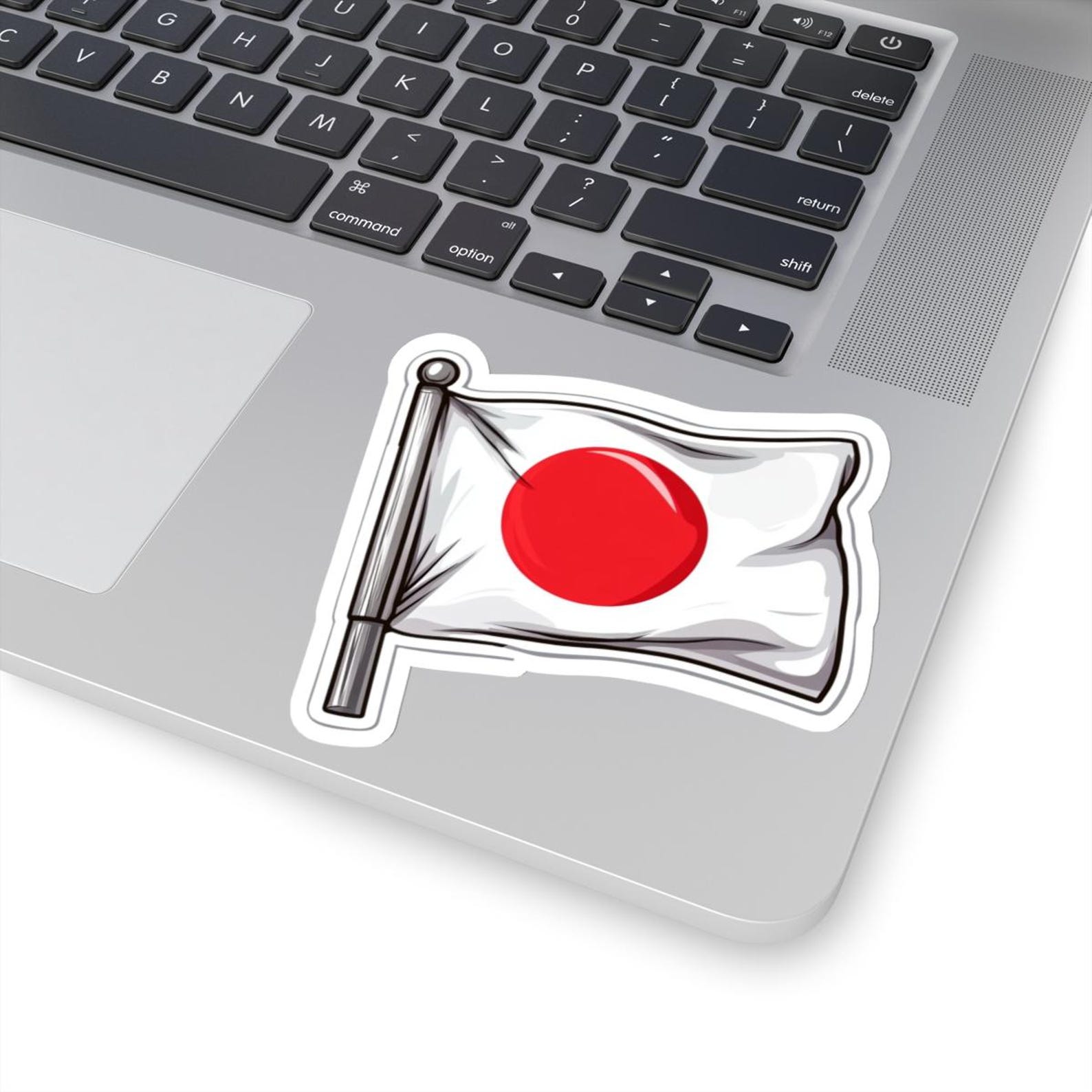 Japan Flag Travel Sticker - Kiss-cut Stickers, Japanese Flag Decal ...