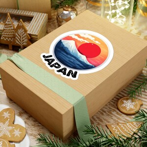 Mount Fuji Travel Sticker, Japan Travel Decal, Waterproof Sticker ...