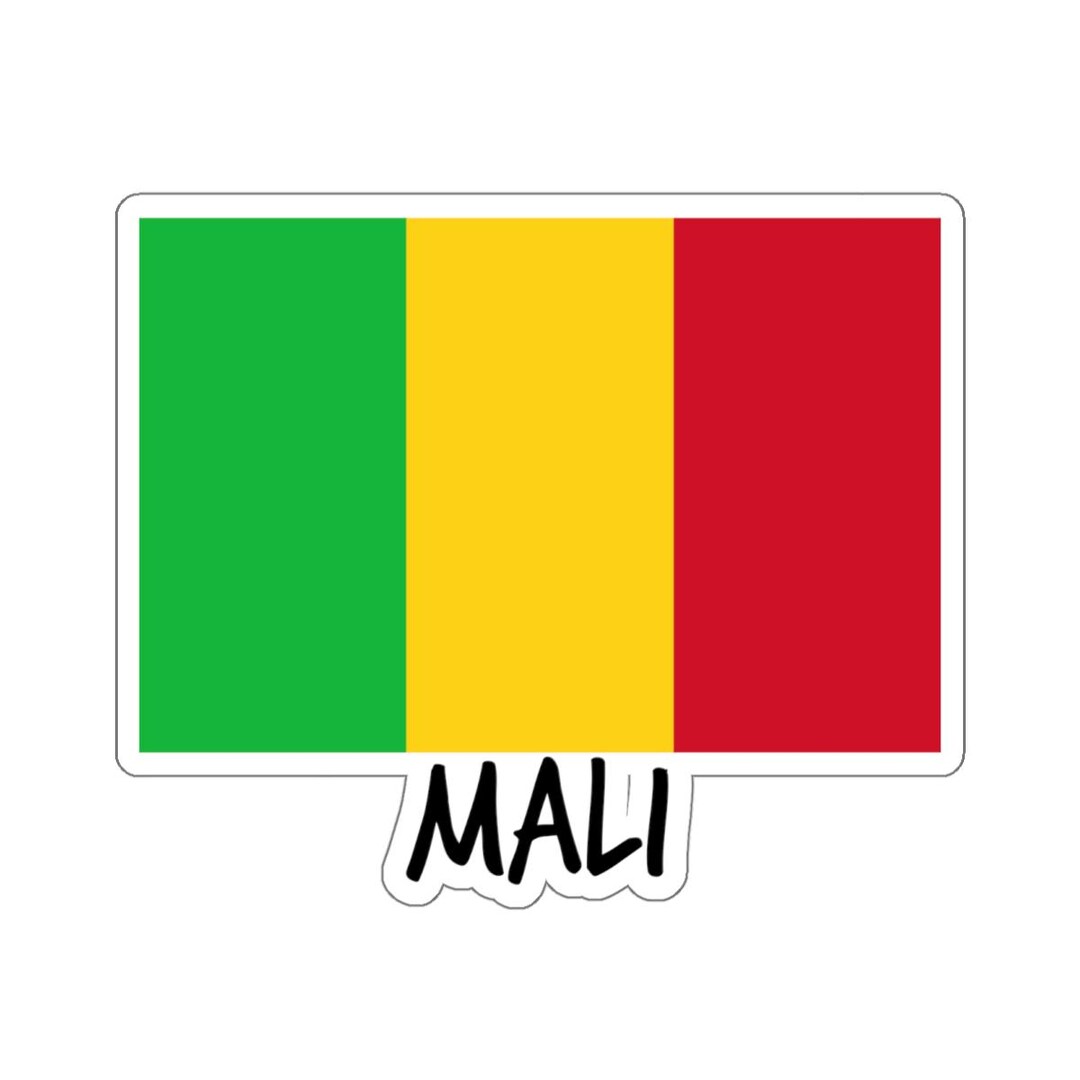 Mali Flag Travel Sticker - Kiss-cut Stickers, Decal, Vinyl Sticker ...