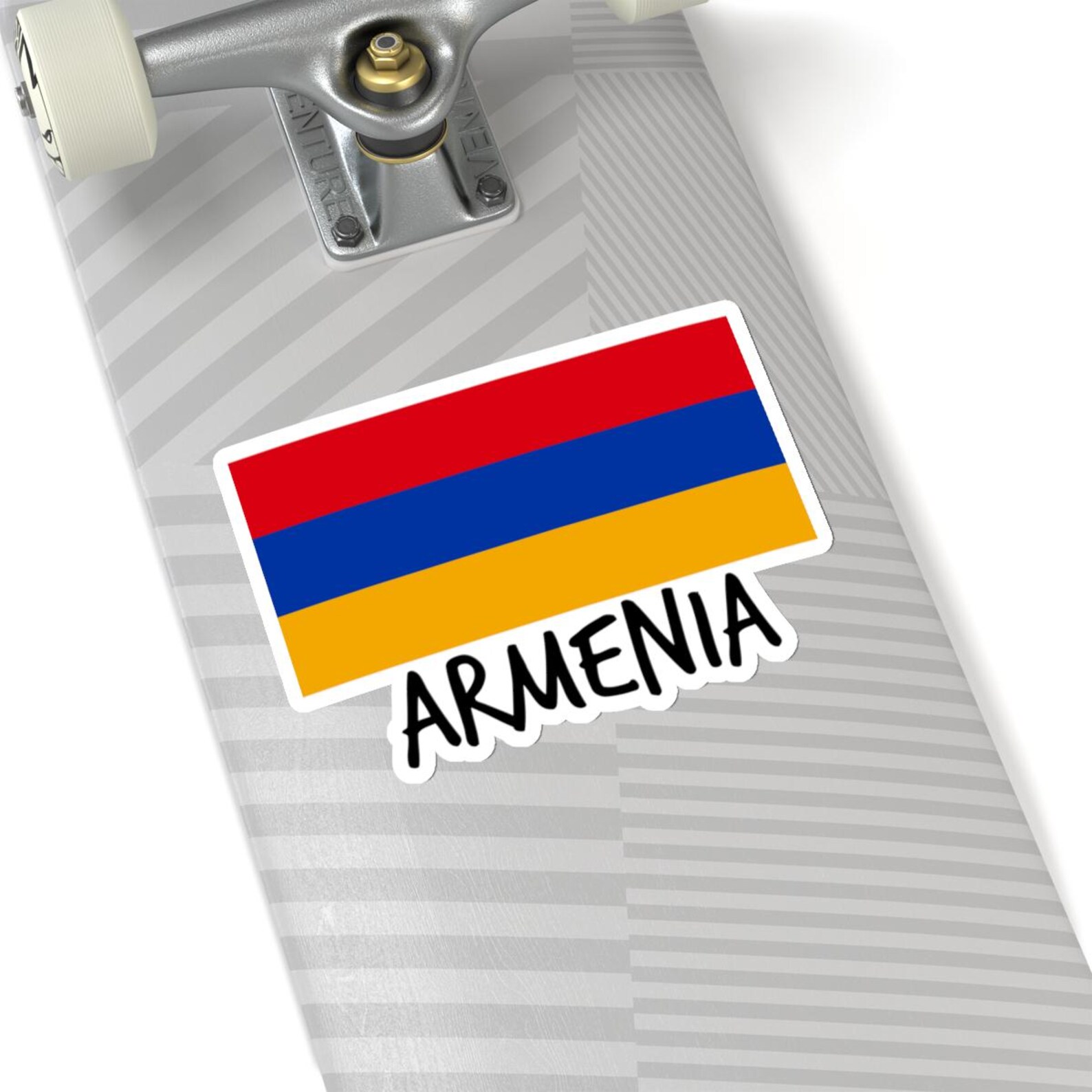 Armenia Flag Travel Sticker - Kiss-cut Stickers, Travel Decal, Laptop ...