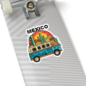 Mexico Travel Sticker, Mexican Vacation Decal, Wanderlust Souvenir ...