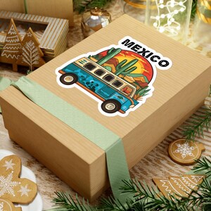 Mexico Travel Sticker, Mexican Vacation Decal, Wanderlust Souvenir ...