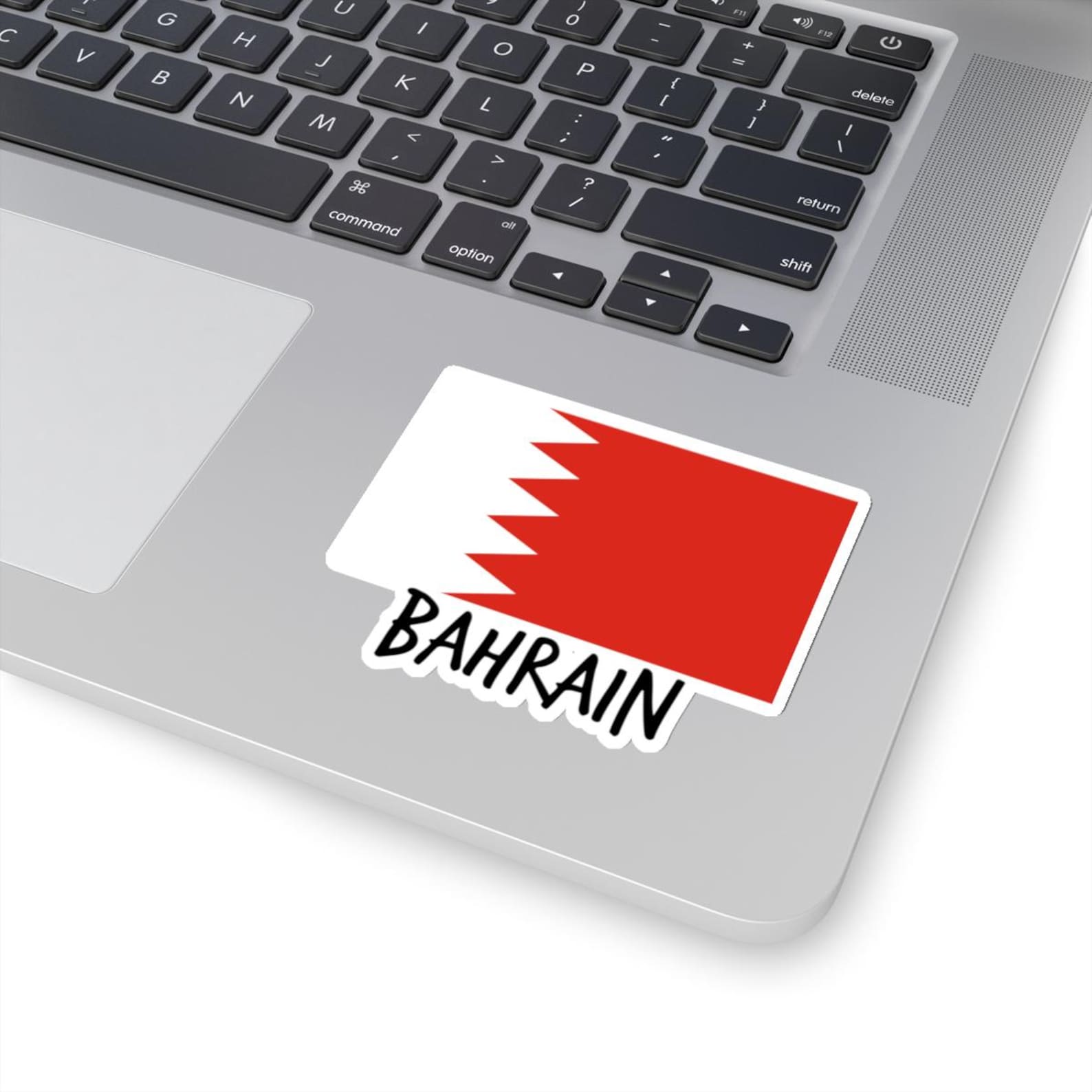 Bahrain Flag Travel Sticker, Middle East Flag Sticker, Traveler Gift ...