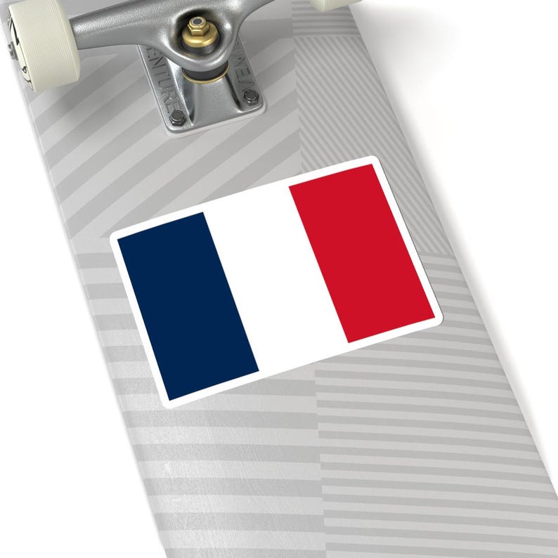 France Flag Travel Kiss-cut Stickers, French Flag Stickers, Travel ...
