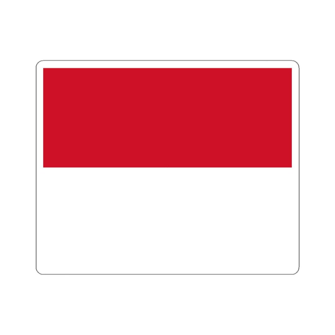 Monaco Flag Travel Sticker - Kiss-cut Stickers for Luggage, Laptop ...