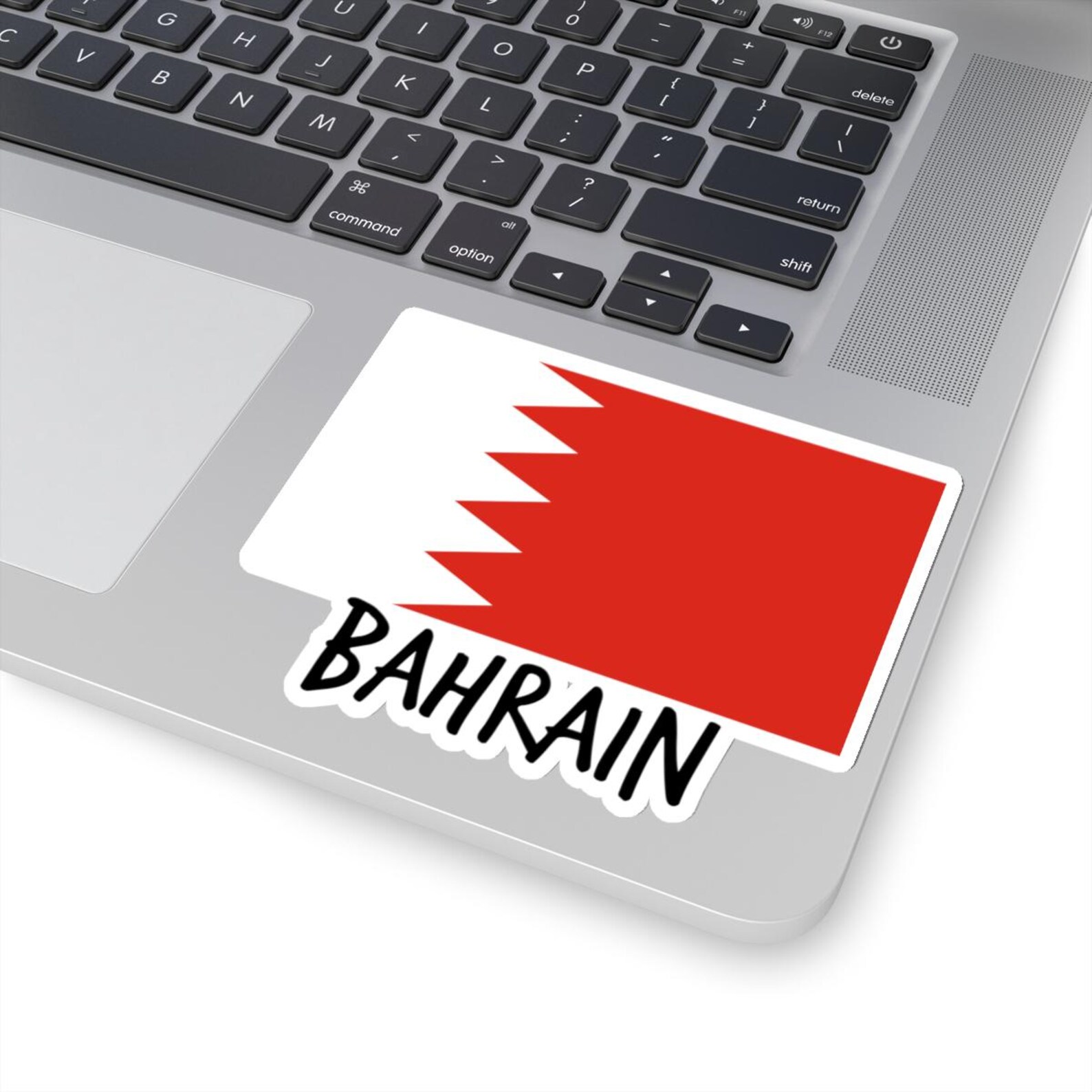 Bahrain Flag Travel Sticker, Middle East Flag Sticker, Traveler Gift ...